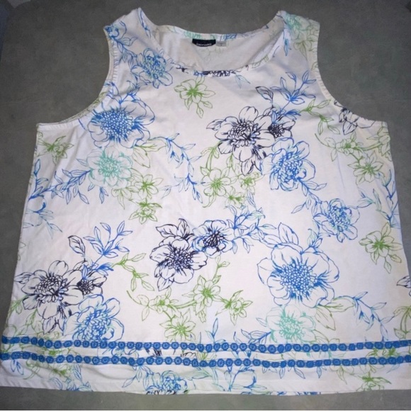 Basic Editions | Tops | Basic Editions 3x Sleeveless Top Euc | Poshmark